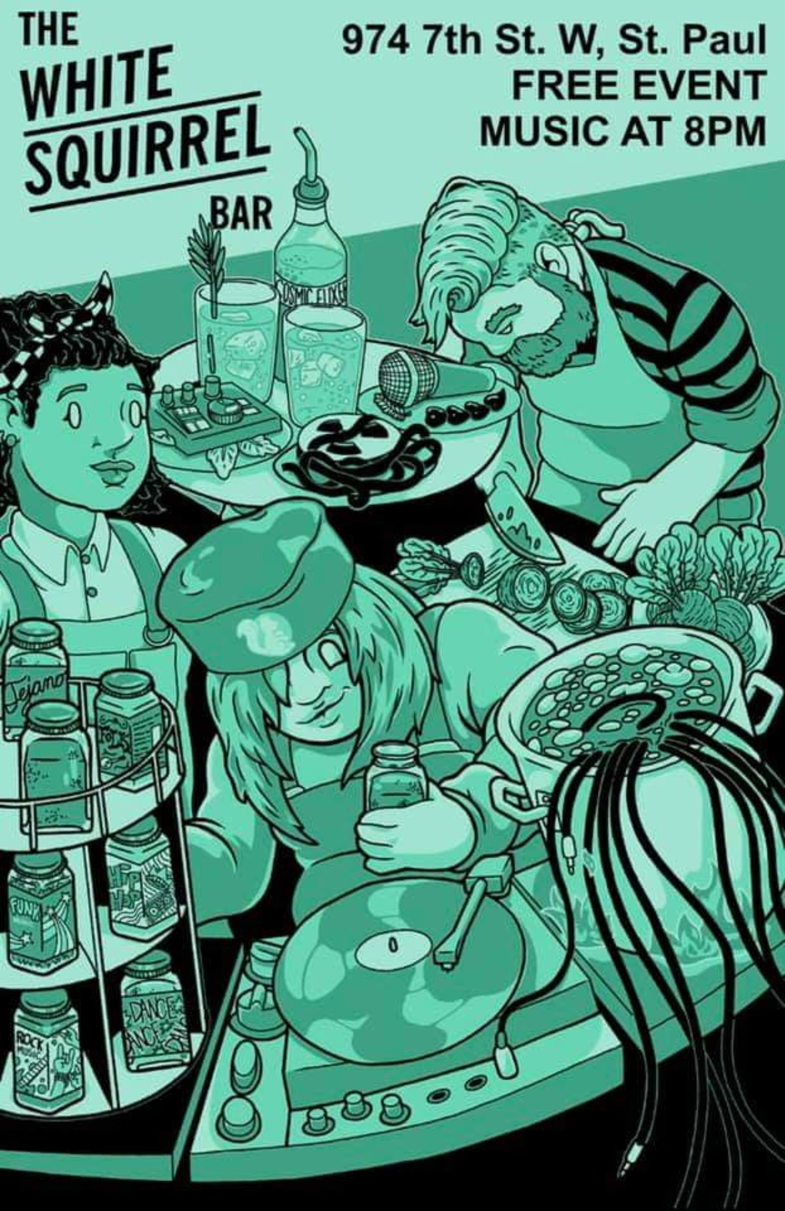 Archives: Events - The White Squirrel Bar