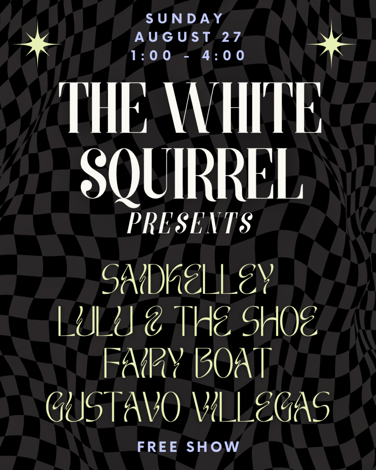Archives: Events - The White Squirrel Bar